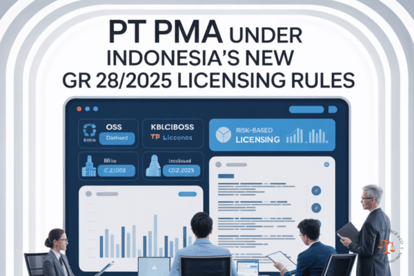 How to Structure a PT PMA Under Indonesia’s GR 28/2025